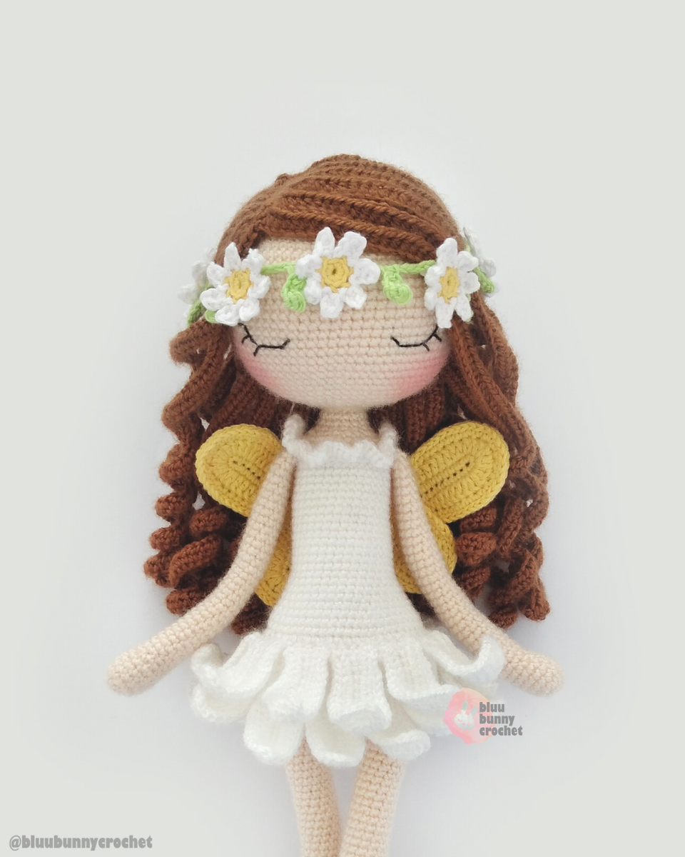 Flower Fairy Crochet Doll Pattern - Mila – Bluu Bunny Crochet